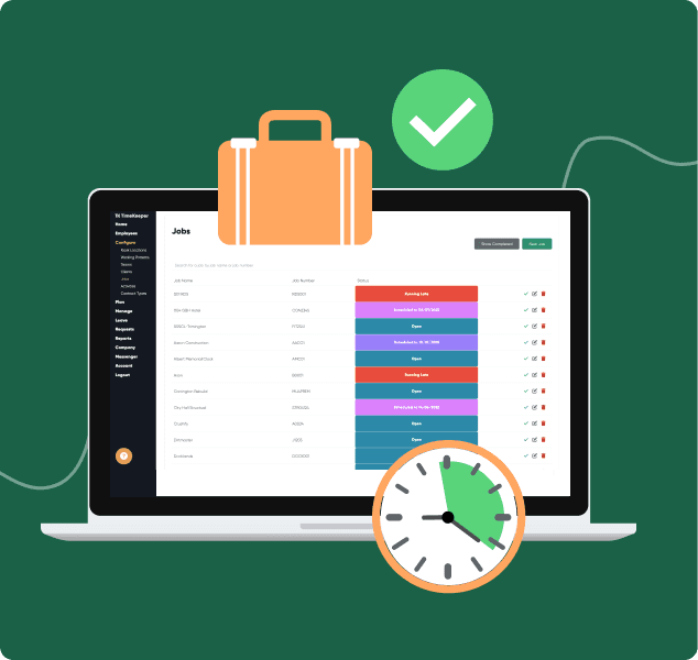 Mobile Timesheets App | Clock In with Ease on iOS and Android | Timesheet Software for Modern ...