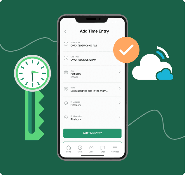 Mobile Timesheets App | Clock In with Ease on iOS and Android ...