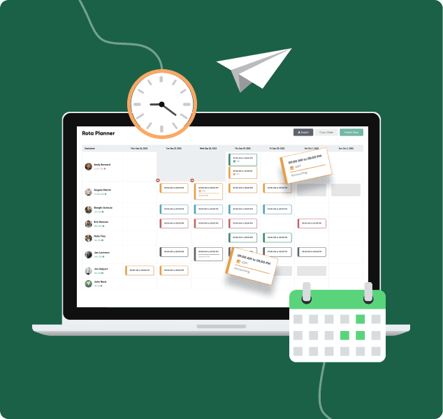 Free Weekly Staff Rota Templates | Downloadable in Excel, Google Sheets ...