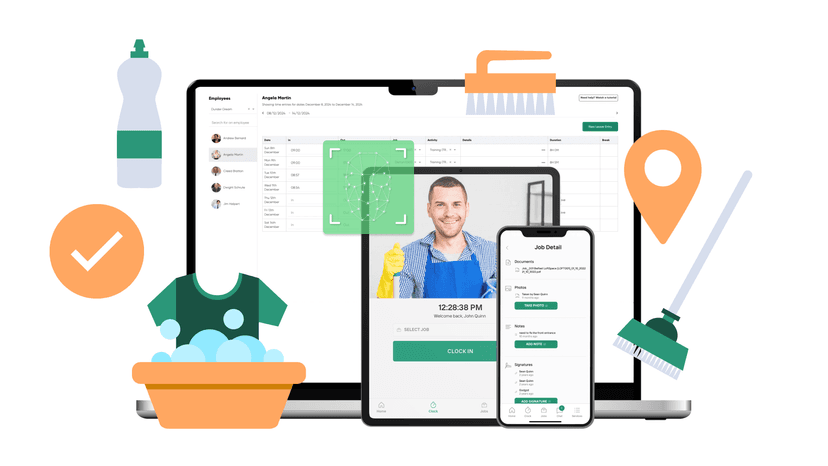 Efficient Timesheet Software for Cleaning Businesses | Manage ...